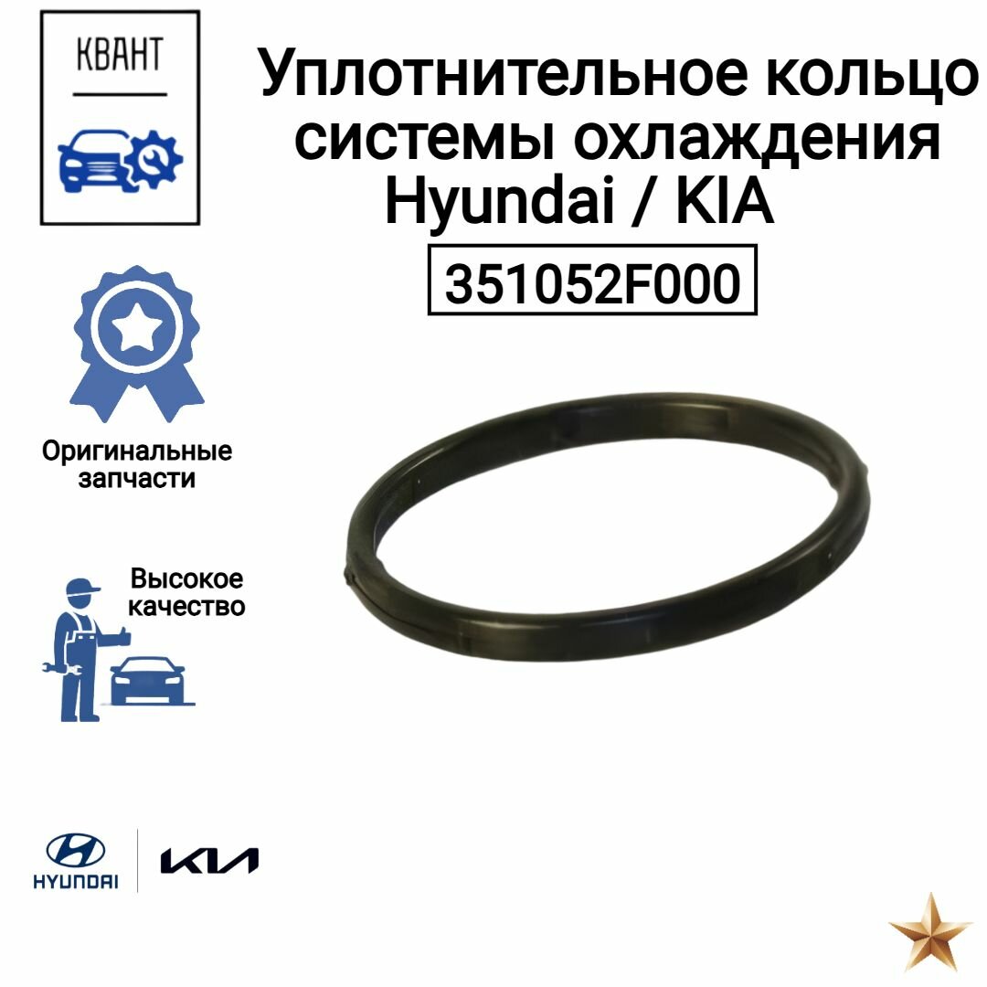 Уплотнительное Кольцо Системы Охлаждения Hyundai / KIA 351052F000