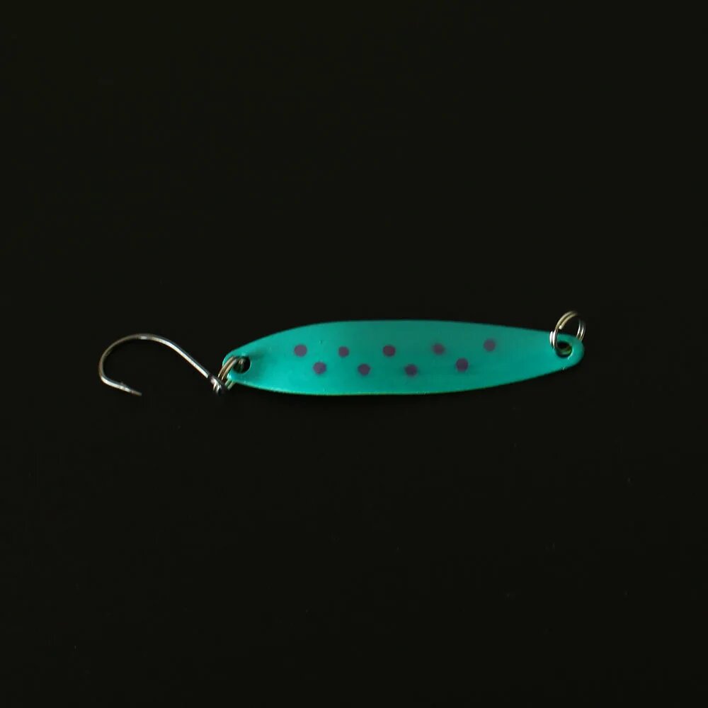 Блесна GIDELUN бирюзовая 5г, single hook
