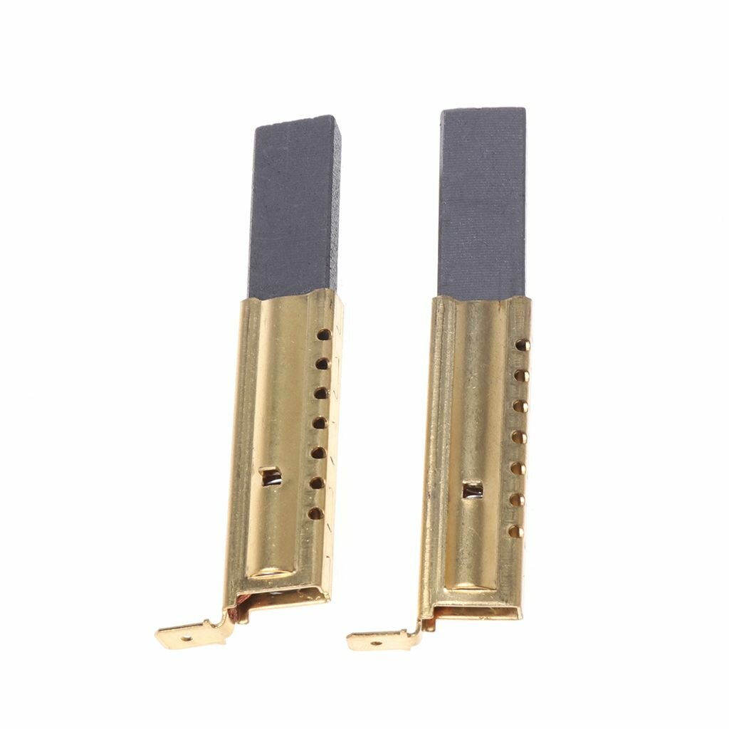 2 угольные щетки для стиральной машины L94MF7 (верхний и нижний зажимы)