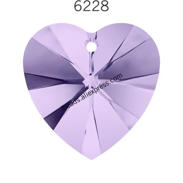 Подвеска Swarovski XILION сердце из хрусталя 10.3x10mm (1 piece), Violet 371