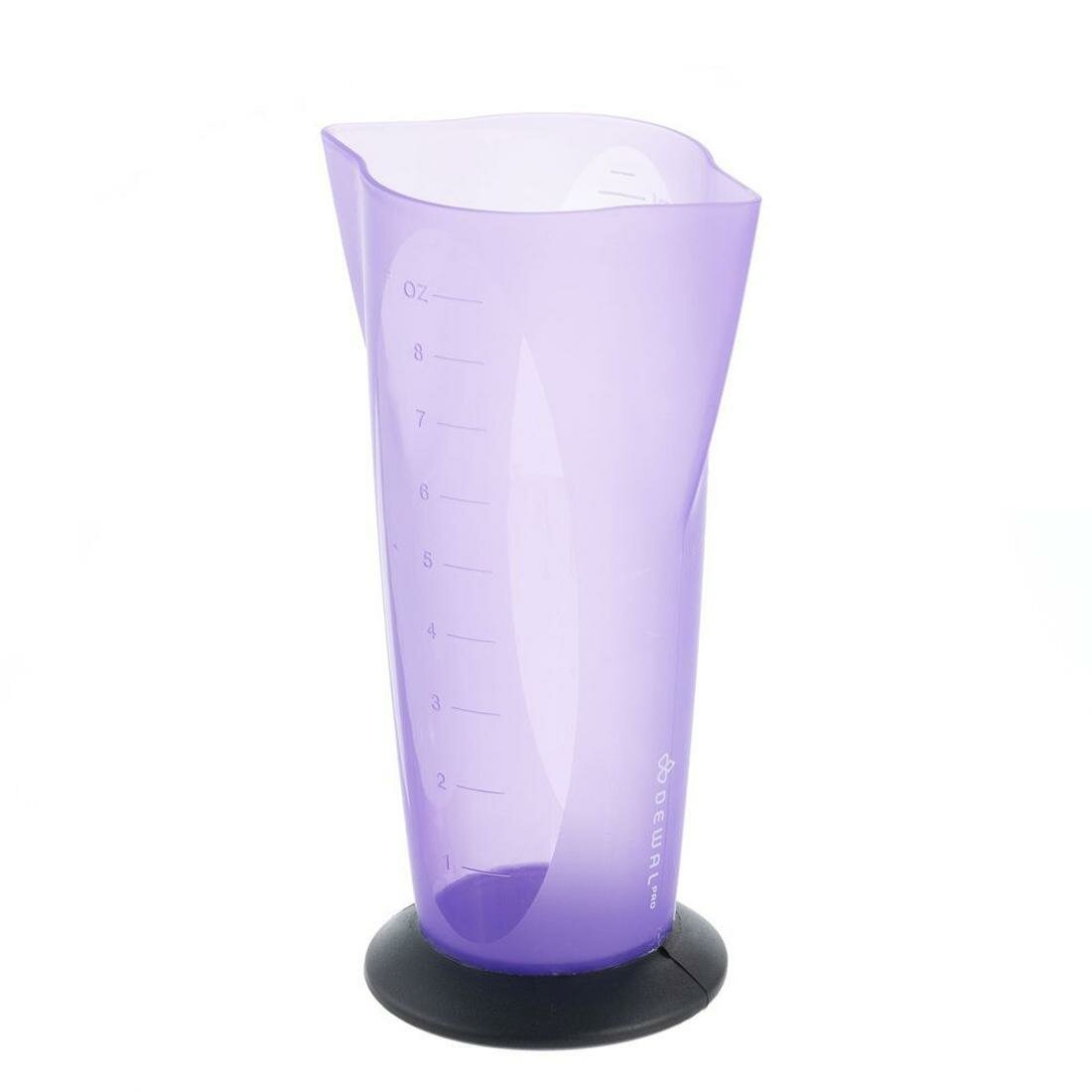 Мерный стакан Dewal T-004lavender, прорезиненное дно, пластик, 250 мл