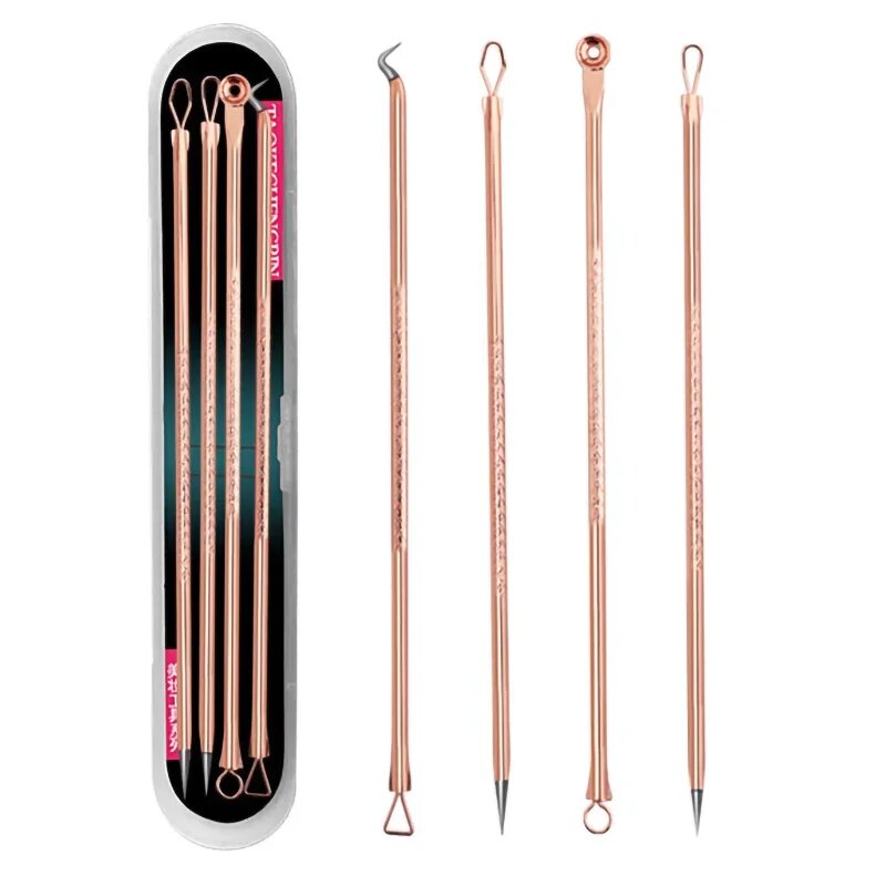 Инструменты для удаления черных точек MOONBIFFY Rose gold