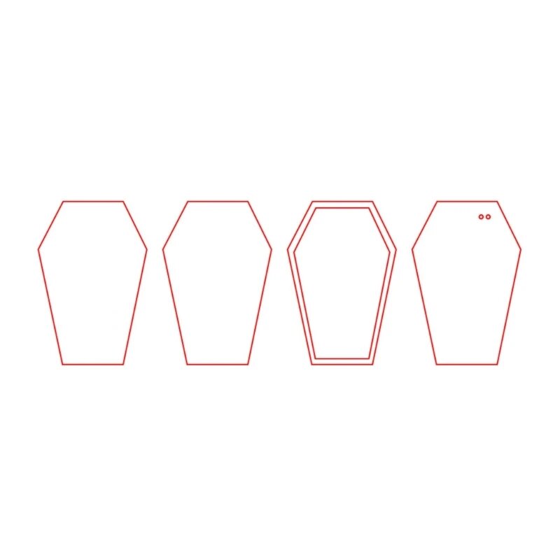 4 штуки, пластины из акрилового песка JAVRICK