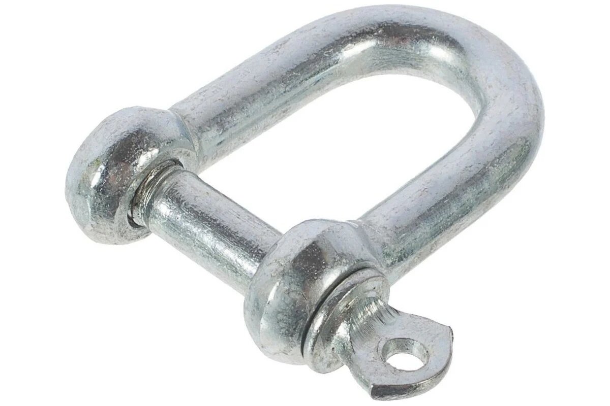 Такелажная скоба металлсервис CLB 6 мм цинк МС 1237096 для крепления грузов
