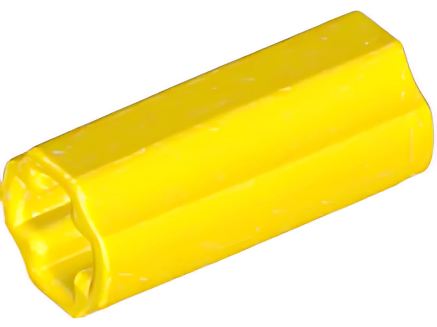 Деталь LEGO Technic, Axle Connector 2L (Smooth with x Hole + Orientation) 6538c Yellow U