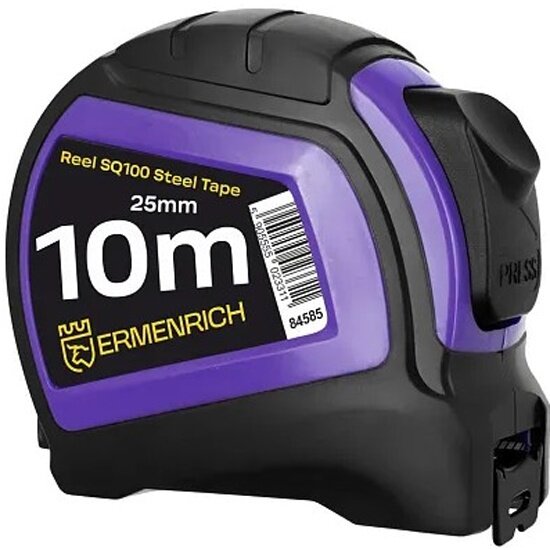 Рулетка Ermenrich Reel SQ100, фиолетовый