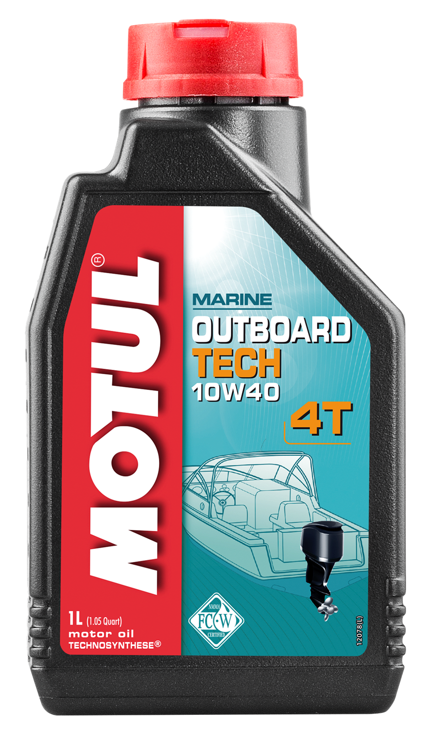 Масло моторное MOTUL OUTBOARD TECH 4T 10w40 1л 104265 (106397)