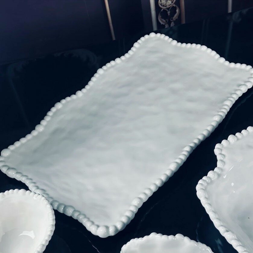 Прямоугольное блюдо 41см маринет Фарфор 305-244 118-305-244