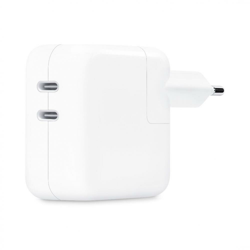 Сетевое зарядное устройство Apple Adapter 35W Dual USB --C MNWP3 белый