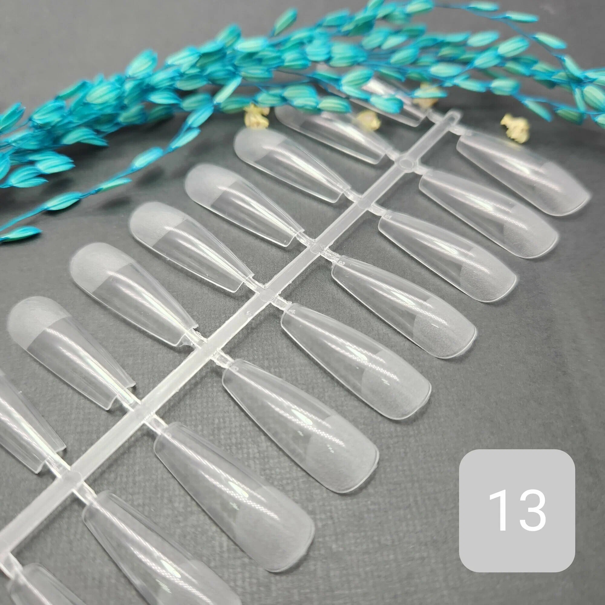 Гелевые типсы "Оригинал" Балерина 120 шт - ZET COLOR