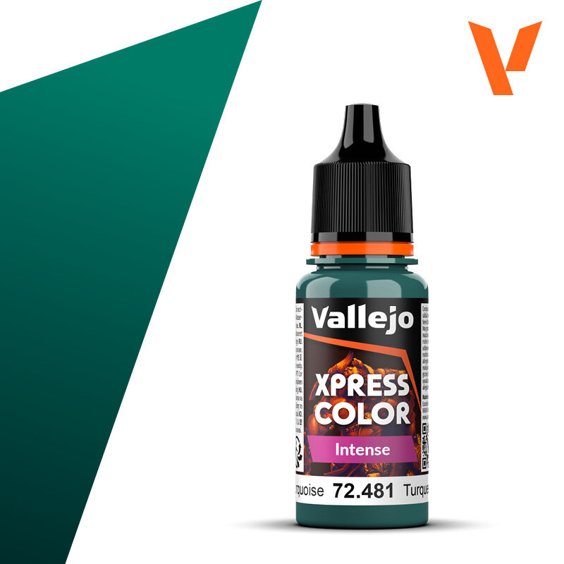 Краска 72481 Vallejo серии Game Color Xpress Heretic Turquoise (Бирюзовый Еретик) 18мл