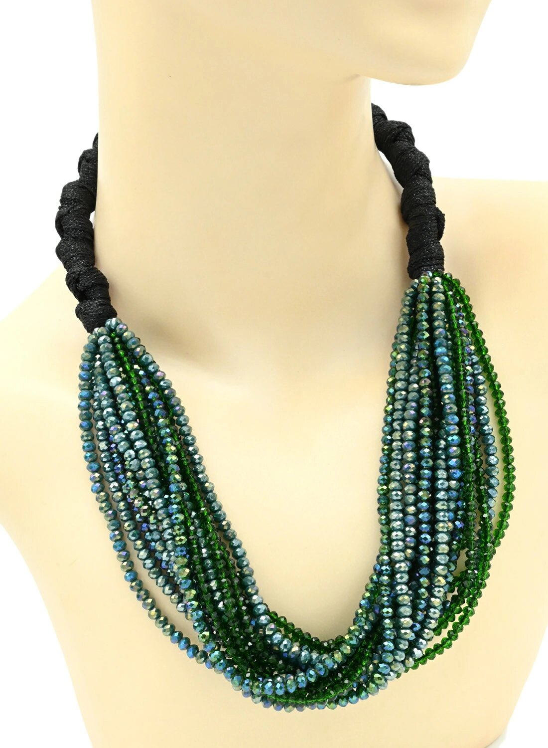 Колье, циркон