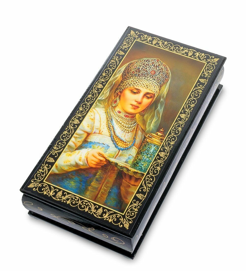 Шкатулка в технике декупаж (11х22х4)