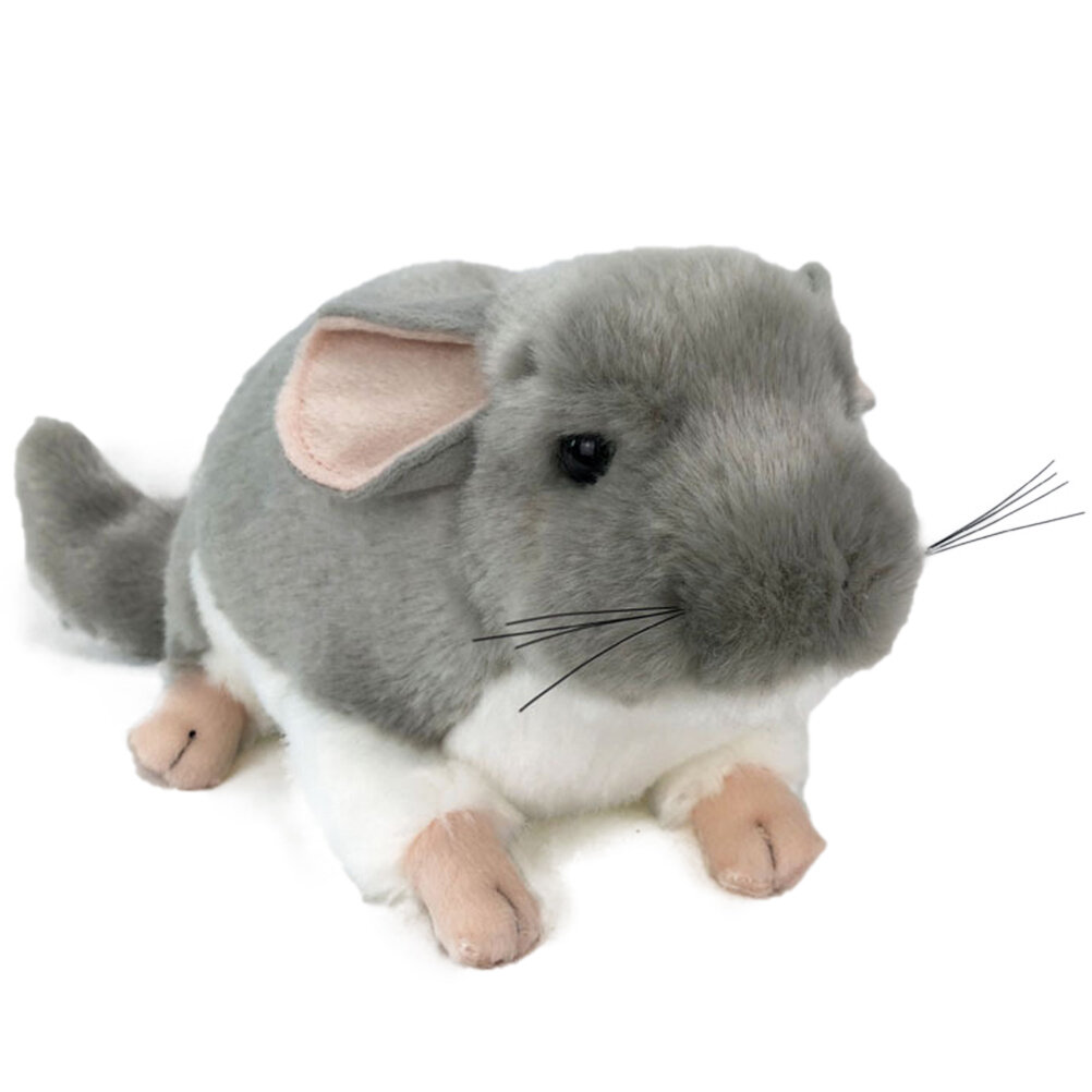 Cute Simulation Chinchilla Plush Toys Rat Mouse Soft Stuffed Animals Dolls Kids Girls Gift