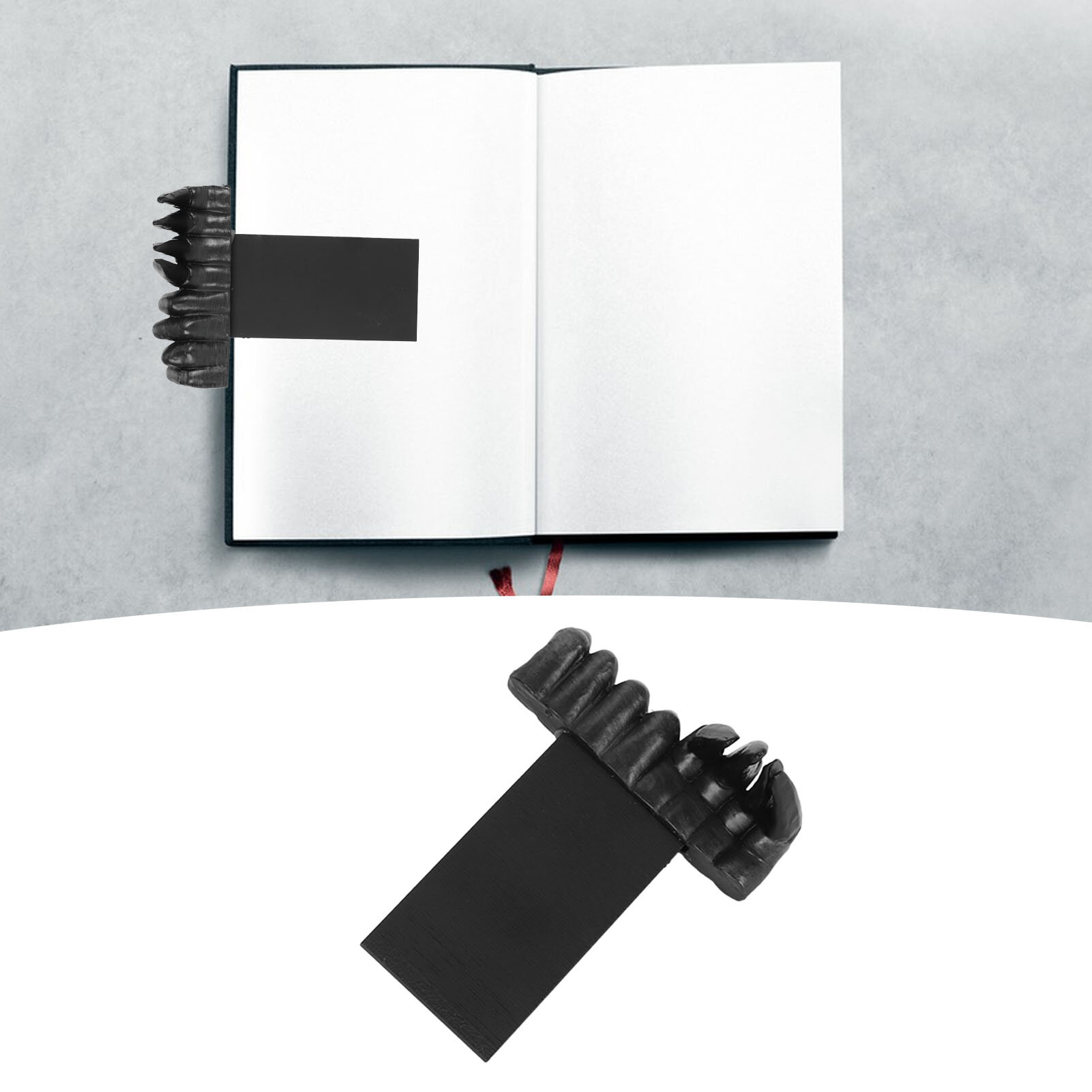 Жуткая ручная закладка, классное украшение, 3D закладки с когтями, закладка в виде рук монстра, закладка для любителей книг