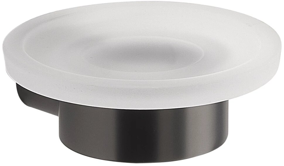 Мыльница Gedy Pirenei PI11(81) настенная, оружейная сталь