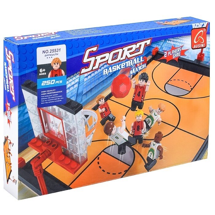 Конструктор Ausini "Большой спорт", 250 деталей (25531)