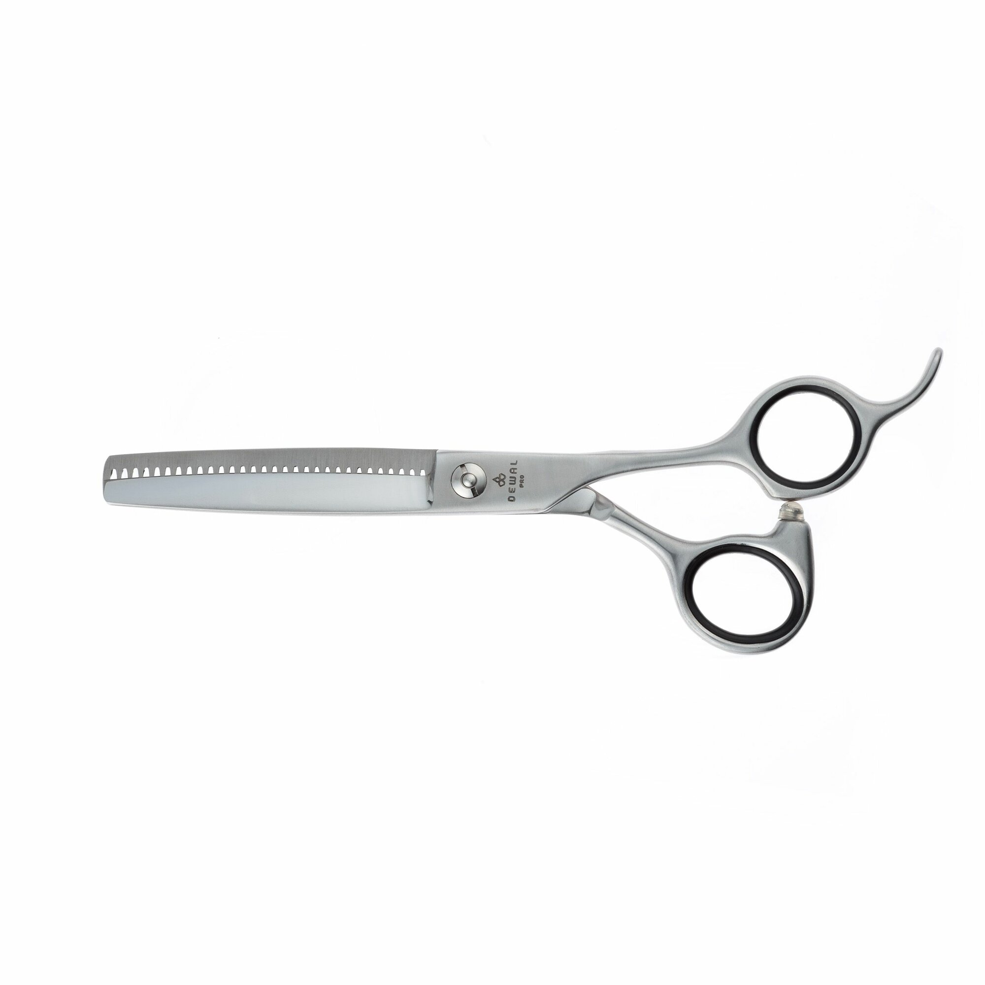 Ножницы парикмахерские профессиональные филировочные DEWAL Pro серия BASIC STEP, 6", 30 зубцов, нержавеющая сталь 4CR, серебристые