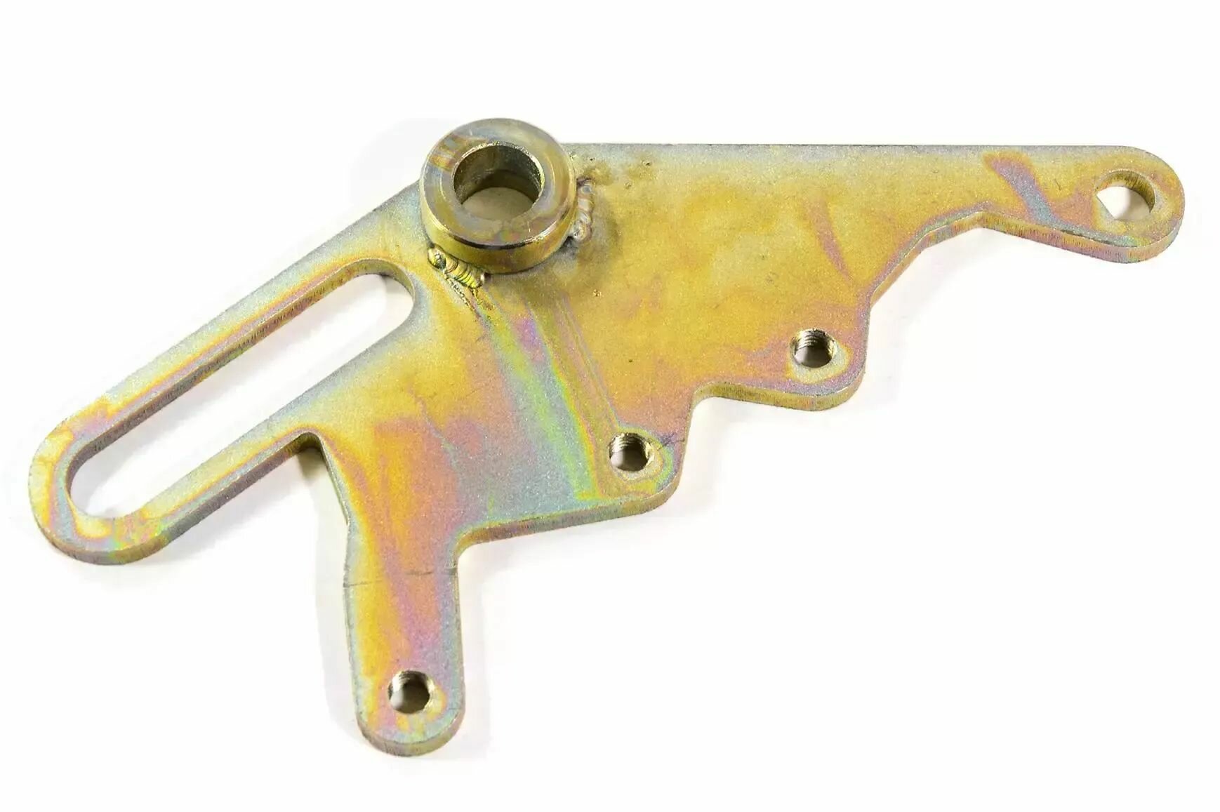 Кронштейн-адаптер для дополнительного суппорта (пластина под 2 суппорта) на мотоцикл, питбайк, эндуро.