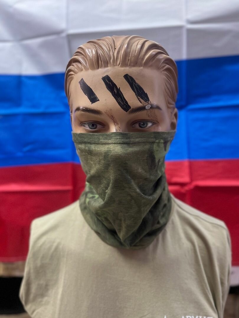 Бафф тактический спортивный, летний, Цвет: Мох размер универсальный