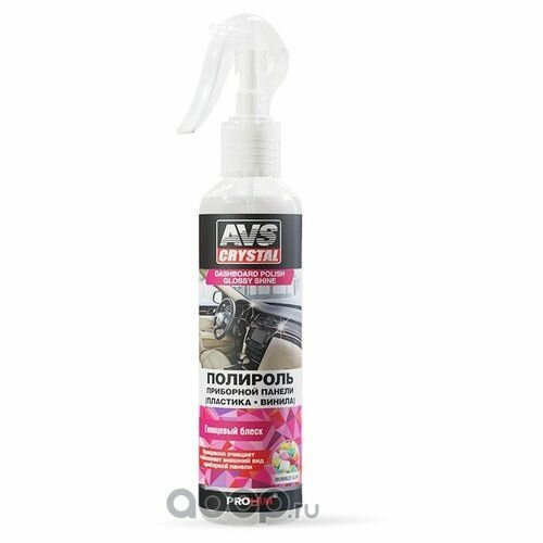 Полироль для приборной панели 250мл (глянцевая, BubbleGum, триггер) Avs Industrial Co A07585S