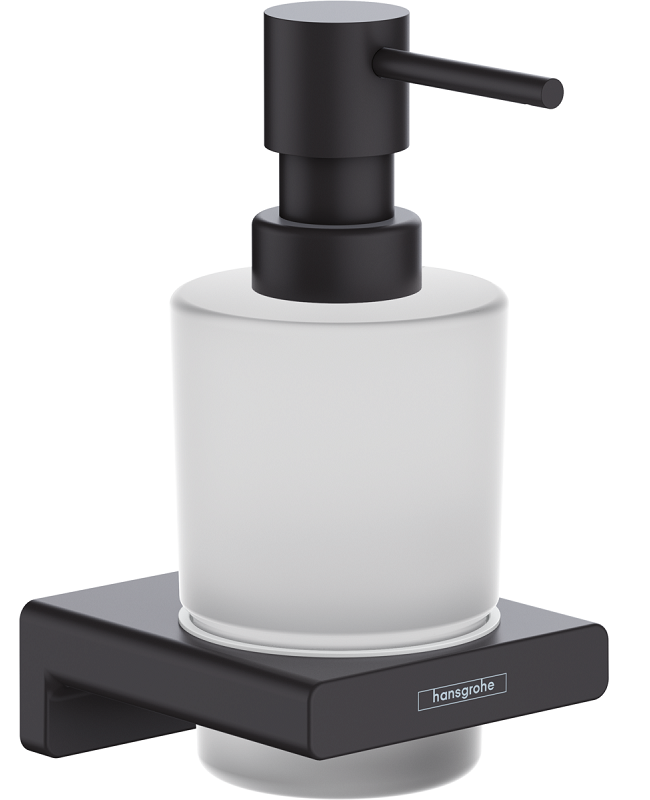 Диспенсер для жидкого мыла Hansgrohe AddStoris 41745670 черный матовый