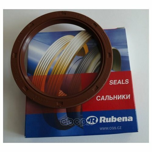 Сальник коленвала ГАЗ дв.406,511 (задний, Rubena 80х100х10 (ЗМЗ) Rubena 4062100516001