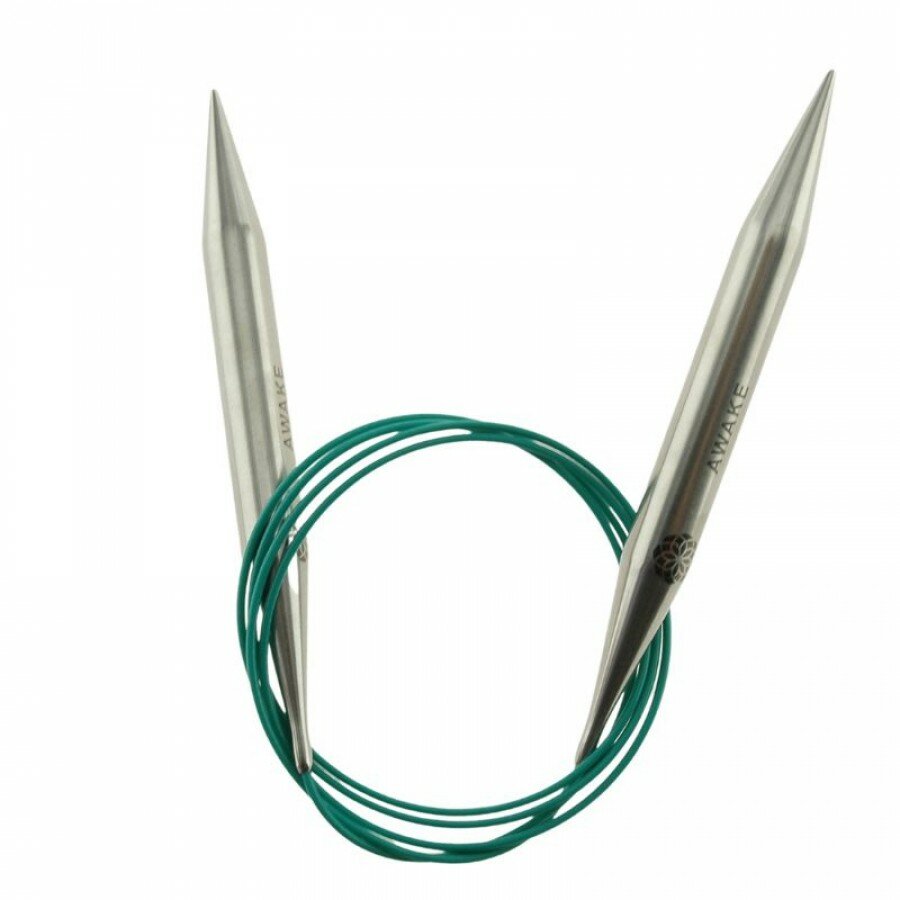 Спицы круговые Mindful 12мм/120см, нержавеющая сталь, серебристый, KnitPro, 36149