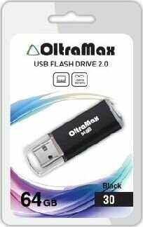 Флешка USB флеш карта OM064GB30-В черный