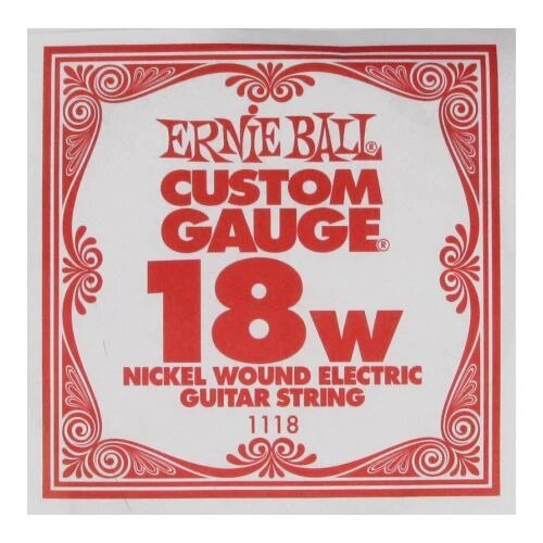 Струна для электрогитары .018 Ernie Ball 1118
