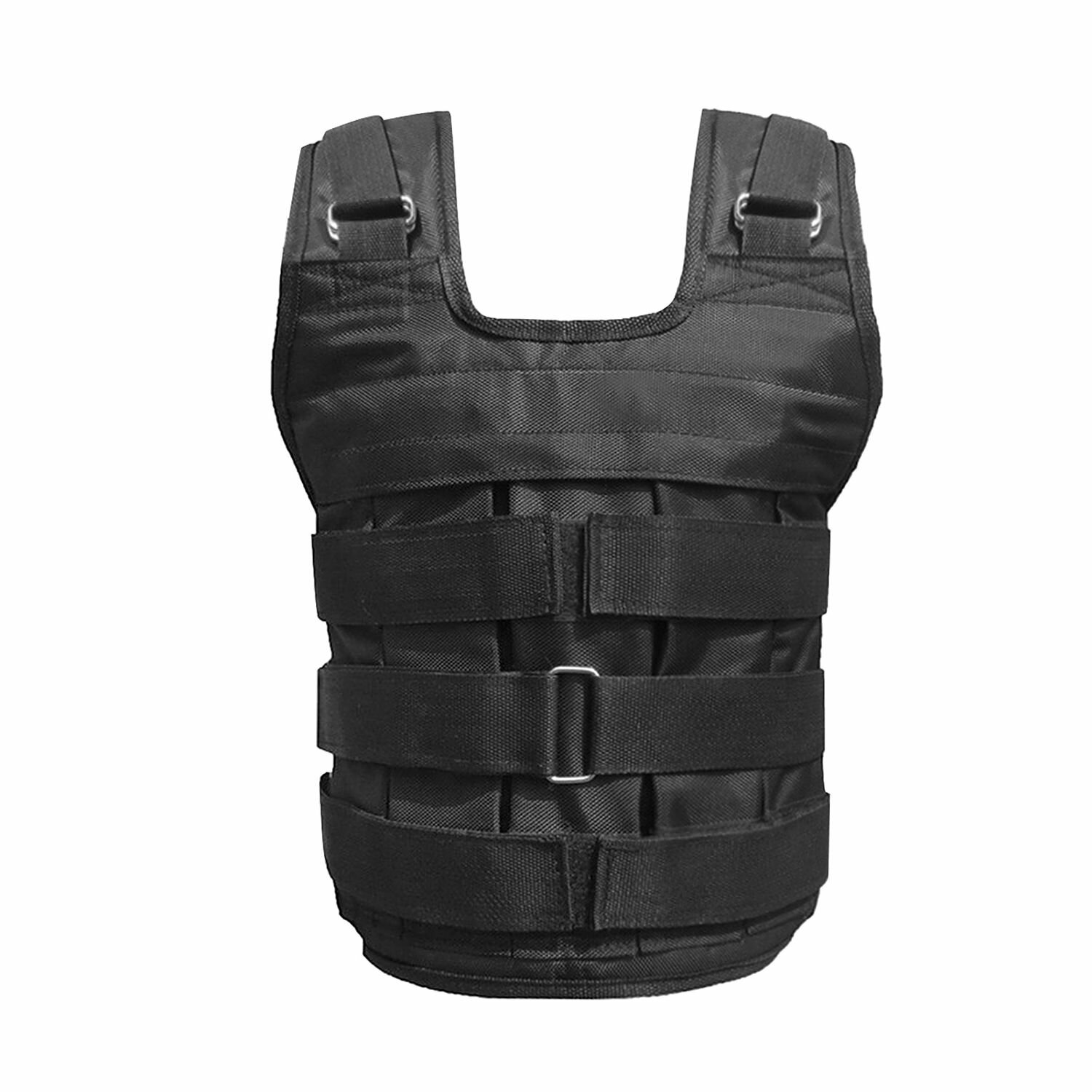 Регулируемый жилет с утяжелителями 50 кг из оксфорда для тренировок