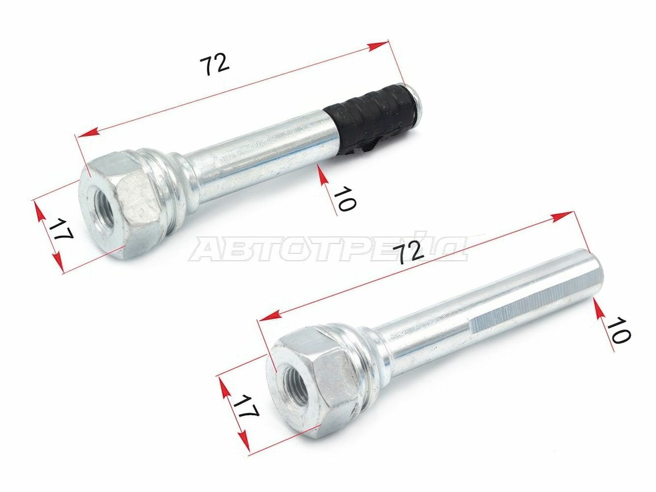 Комплект направляющих переднего суппорта для Шевроле Авео, Кобальт, Спарк, Дэу Спарк арт ST13578756 SAT