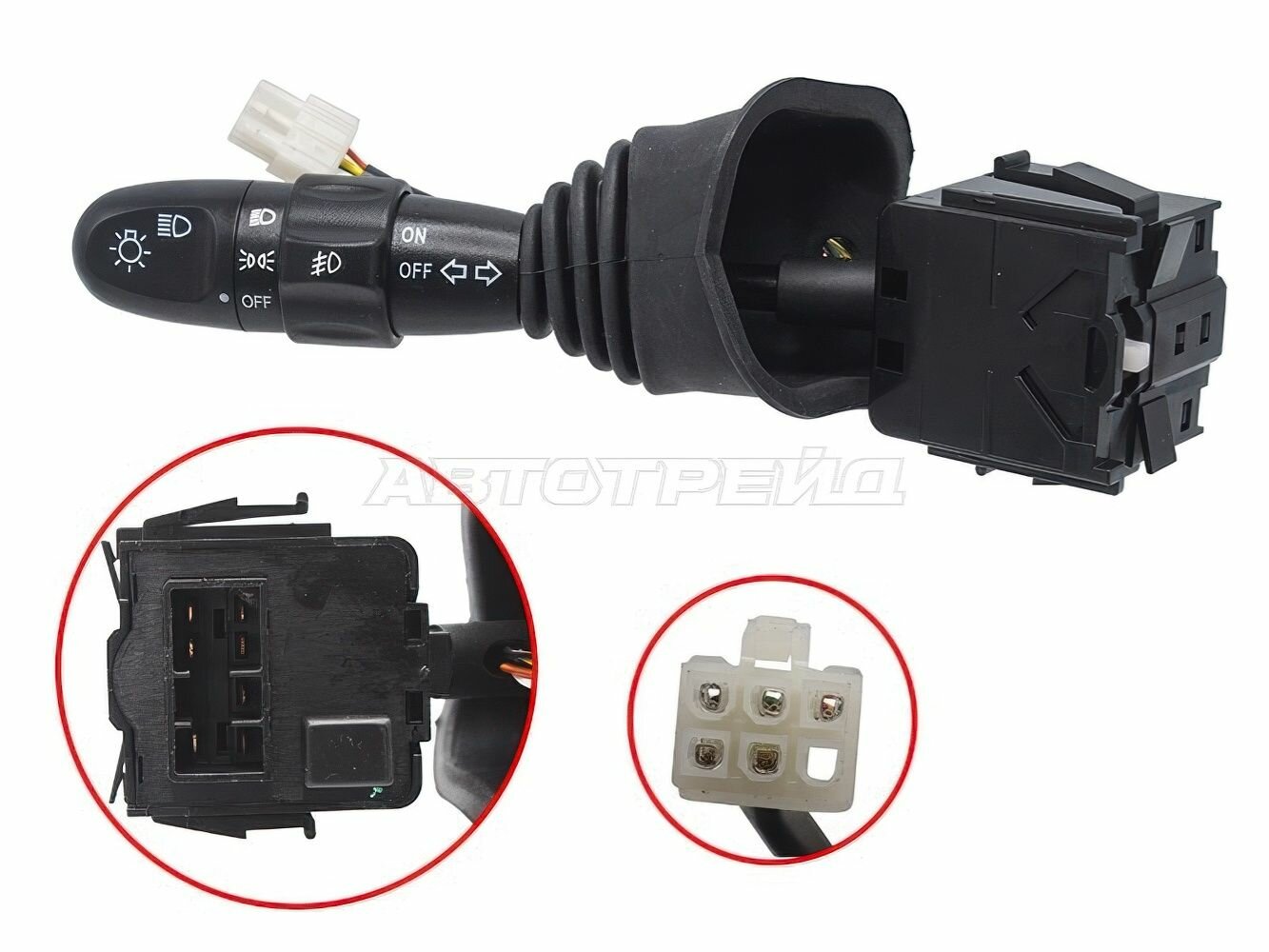 Подрулевой переключатель для Шевроле Лачетти, Реззо арт ST2660001 SAT
