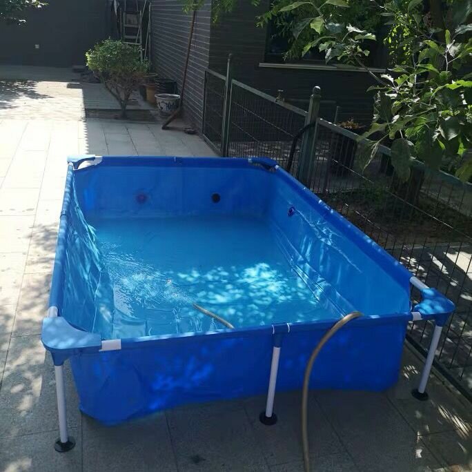 Бассейн надувной,220X150X43 cm