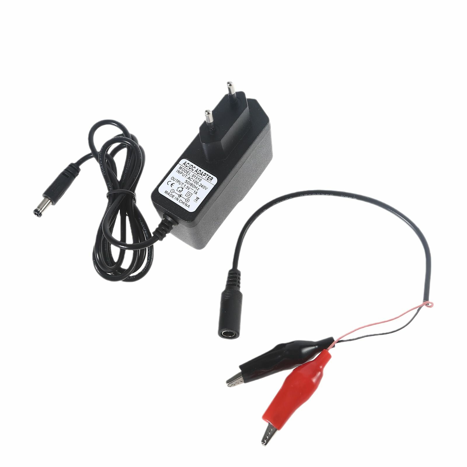 Адаптер питания AC 100-240V до DC 1.5V 1A