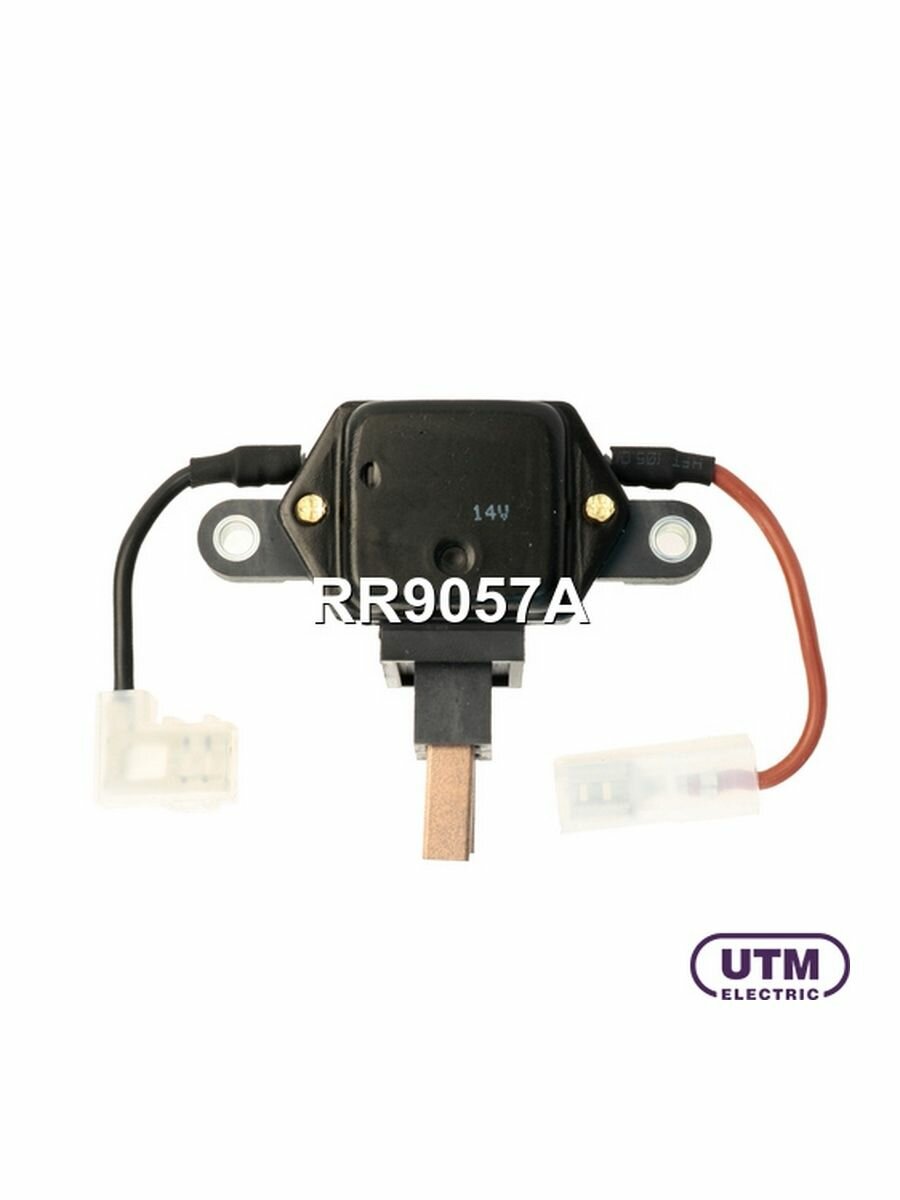 Регулятор генератора UTM RR9057A, для VAZ 2110/Priora, металл, пластик, черный