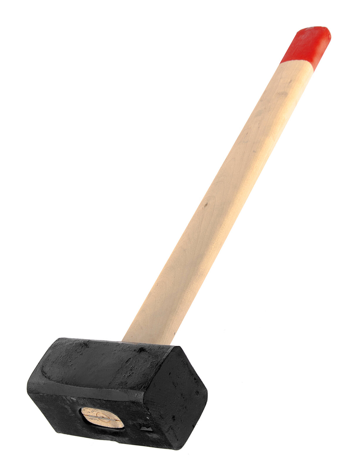 Кувалда 5 кг Сибртех, 650 мм, кованая головка из стали 50 с защитным покрытием и деревянная рукоятка, 10959