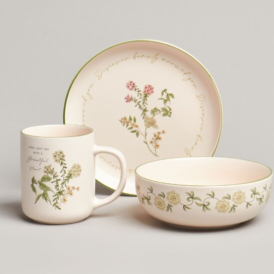 Набор посуды Lefard SPRING FLOWERS, 3 предмета