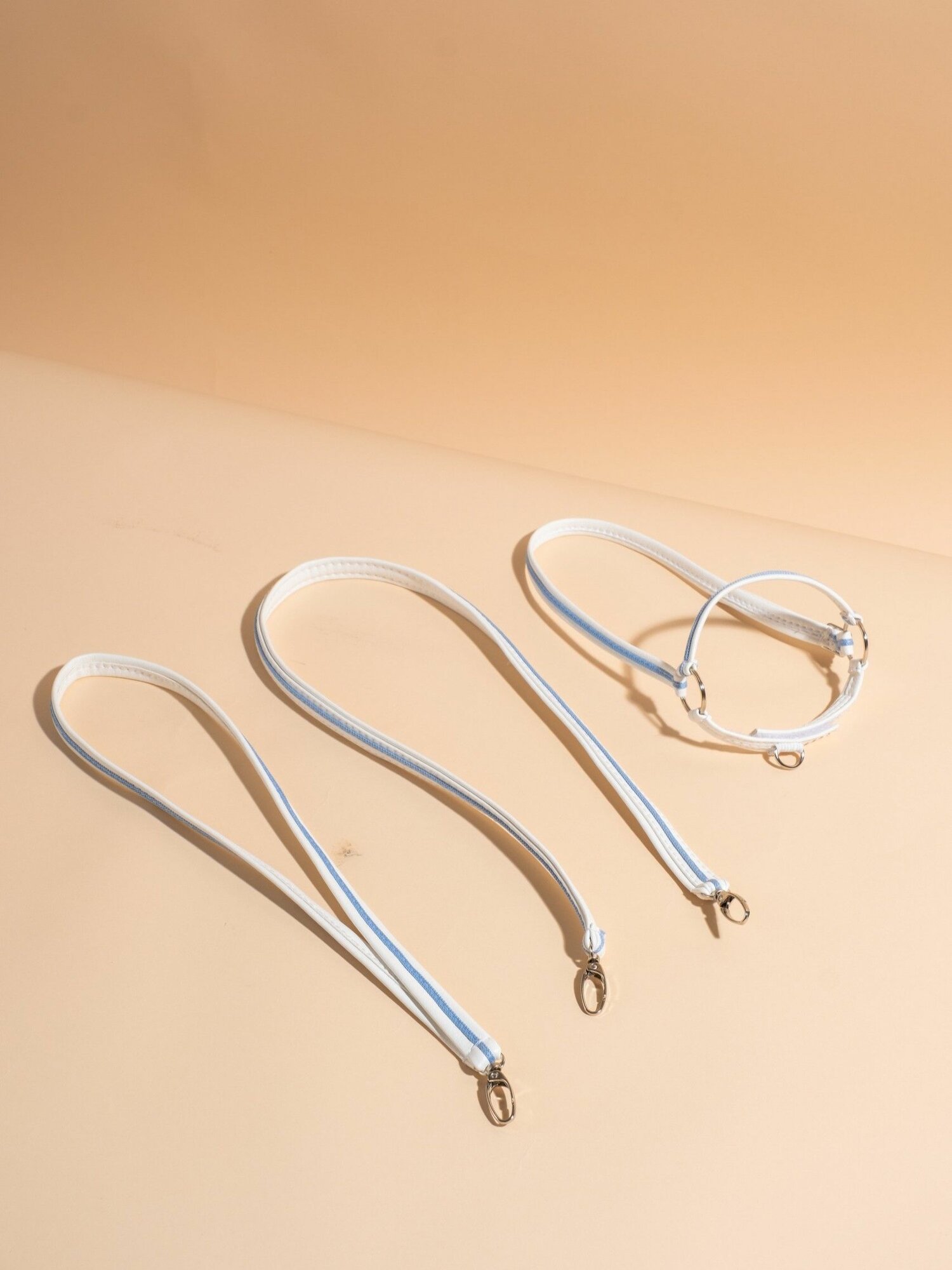 Выводной недоуздок HobbyHorse&NewStars для Хоббихорсов, голубой, экокожа