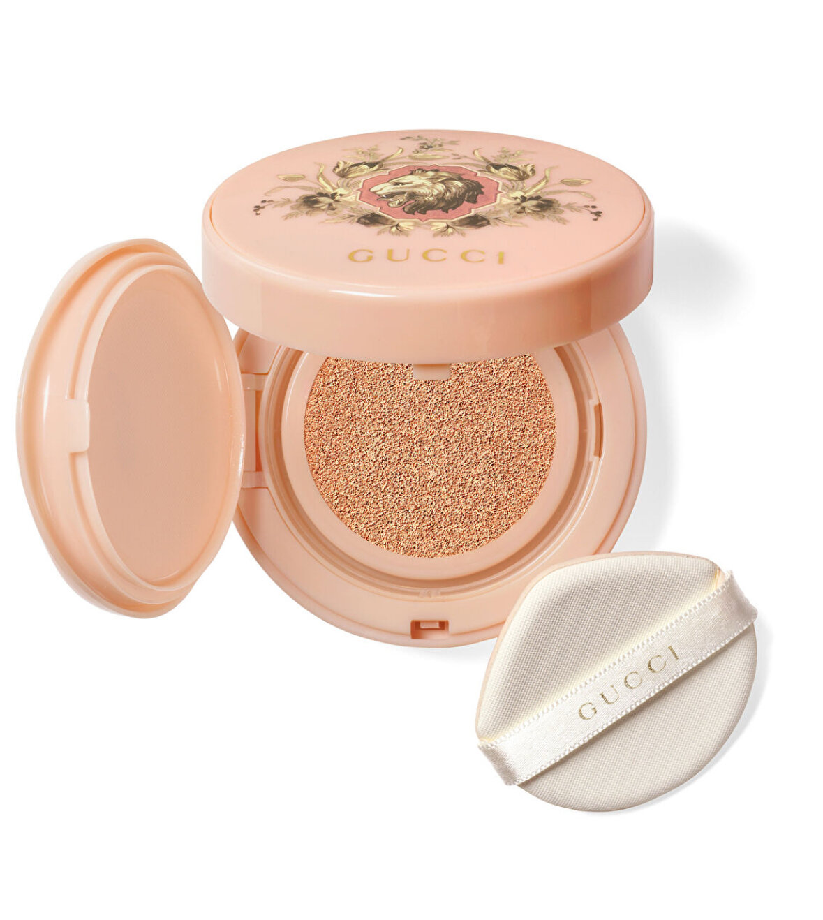 Тональный крем-кушон GUCCI Cushion De Beauté 14 г | С SPF 22 | Сияющее покрытие и уход | Тон 2.5