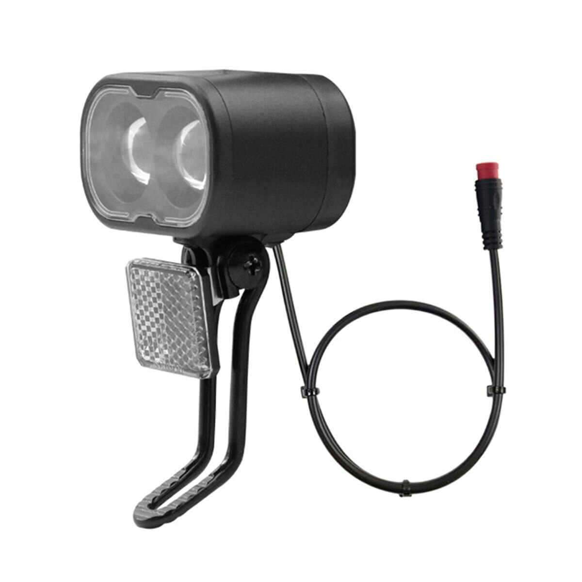 Велосипедная Фара С Литиевой Батареей, 12-48 В, Водонепроницаемая Вилка, Передняя