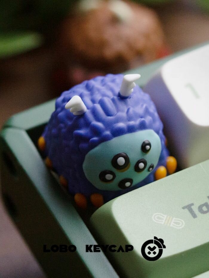 Кейкапы для механической клавиатуры-Не голодайте, смоляной кейкап ручной работы, Гломмер