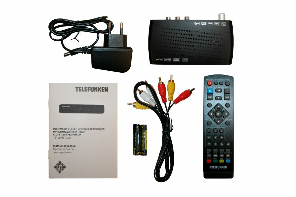 Ресивер DVBT2 Telefunken — фото 1