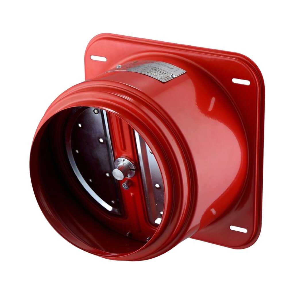 Клапан, Кухонный обратный клапан для вытяжки - красный обратный клапан, 1 шт