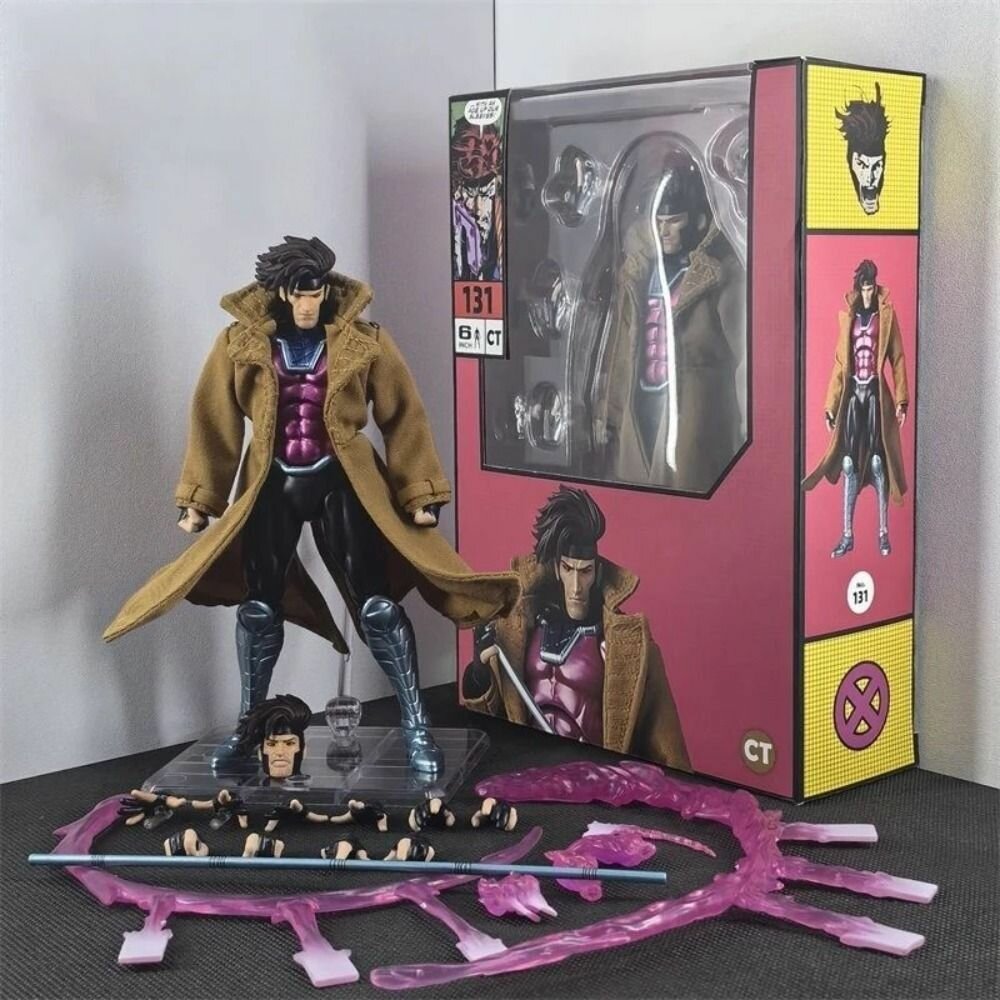 Ct Toys Mafex 131 Гамбит X-Men Аниме Коллекционная Фигурка