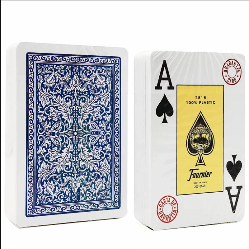 Маркированные покерные карты Fournier 2818, Синий