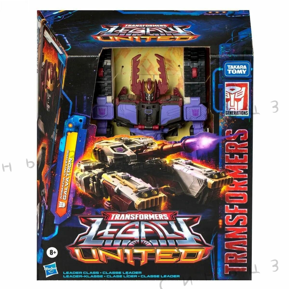 Трансформеры игрушки Hasbro Transformers: Legacy United Leader Class Armada Universe Galvatron 17.5cm F8552