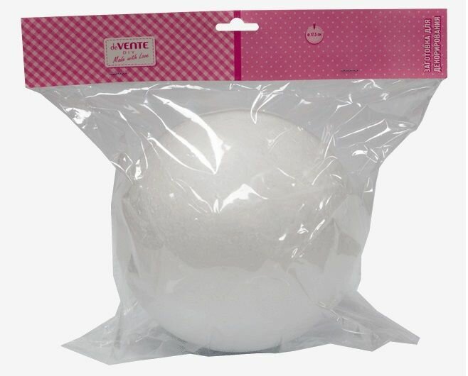 Пенопластовая заготовка «deVENTE. Шар» d=150 мм 8003301