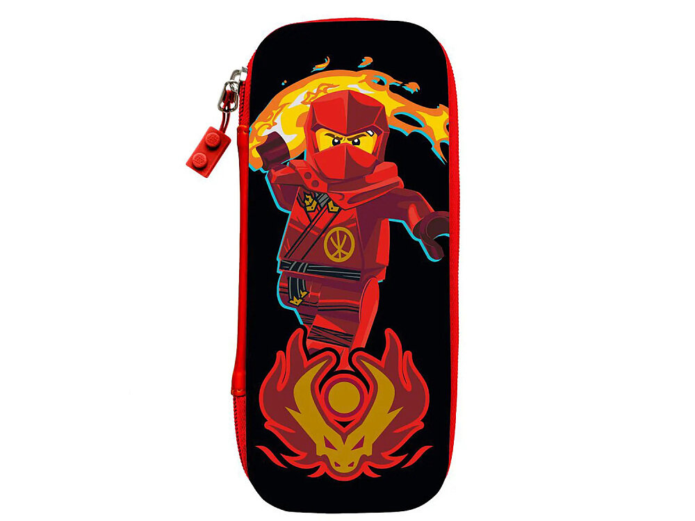 Пенал текстильный LEGO Ninjago 53325L Пенал текстильный Ninjago Красный ниндзя Кай