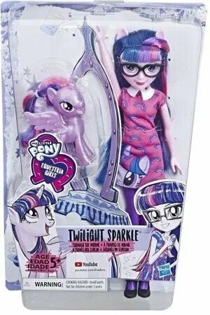 My Little Pony / Сквозь зазеркалье-TWLiGHT SPARKIE- игровые куклы, подарки для девочек